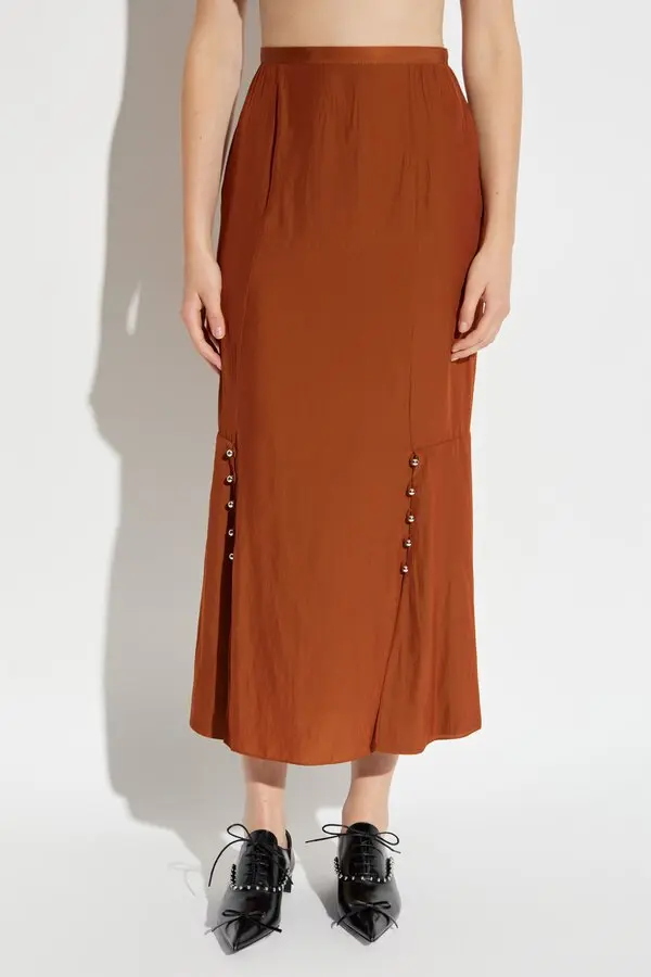 LANVIN Slit Long Skirt