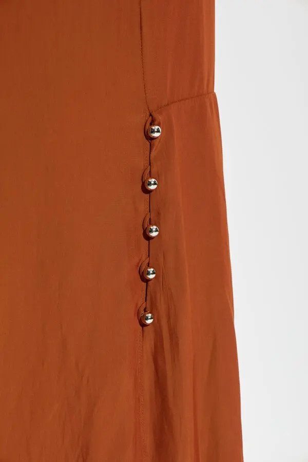 LANVIN Slit Long Skirt