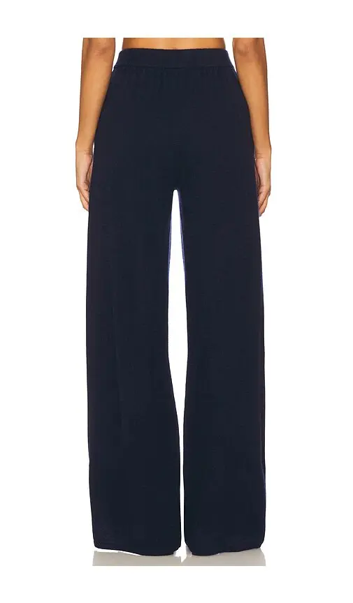 EAVES Wool Cashmere Wide Leg Pants