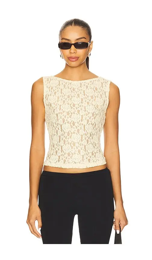 L'academie Ayden Lace Top