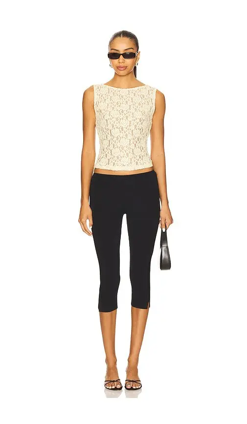L'academie Ayden Lace Top