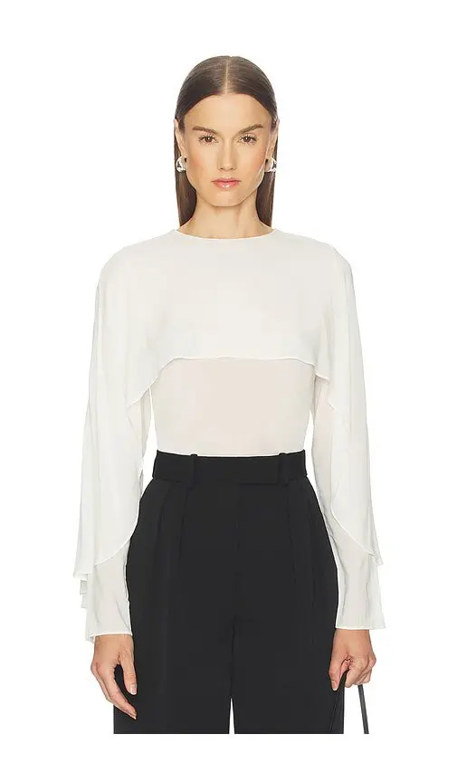 L'academie Tesh Cape Effect Top