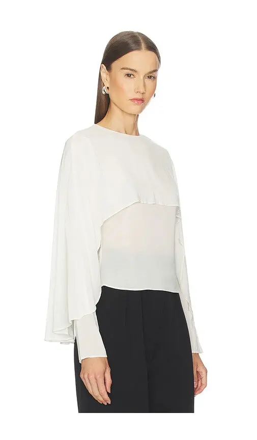 L'academie Tesh Cape Effect Top