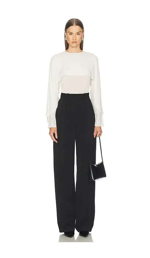 L'academie Tesh Cape Effect Top