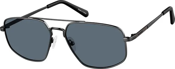 Zenni Aviator Full Rim Sunglasses - Black