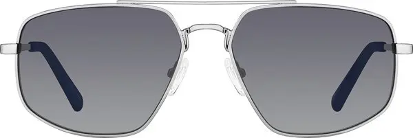 Zenni Aviator Full Rim Sunglasses - Gray