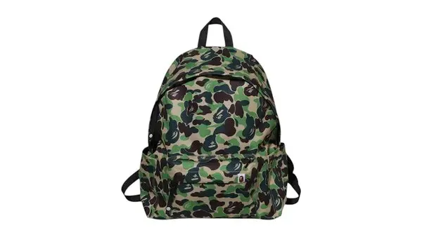 BAPE Abc Camo Daypack - Green