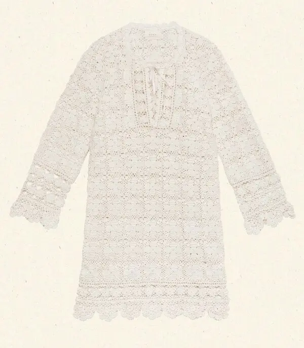 DÔEN Alea Crochet Dress