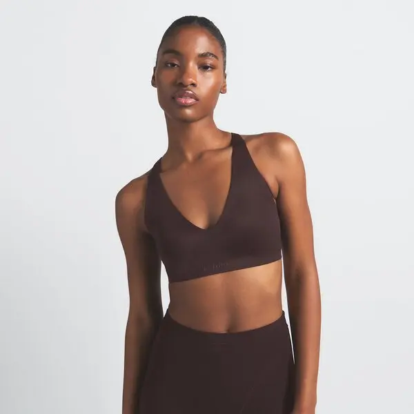 SKIMS Nike Shine V Neck Bra - Phoenix