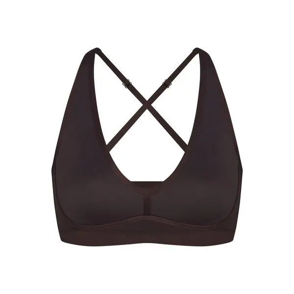SKIMS Nike Shine V Neck Bra - Phoenix