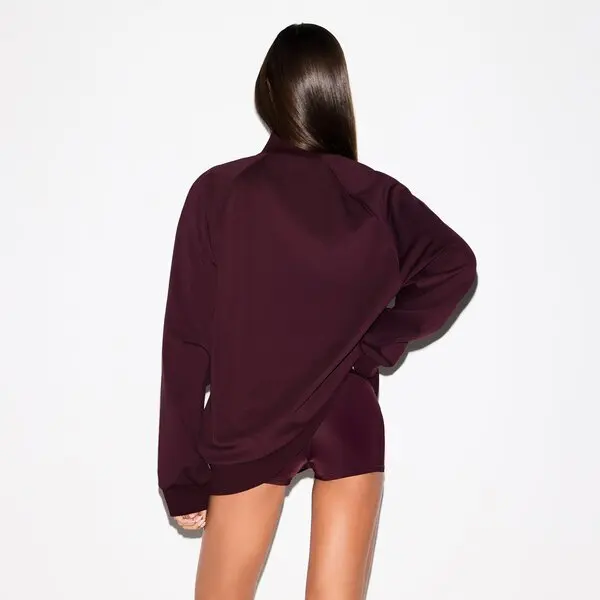 SKIMS Oversized Track Jacket
