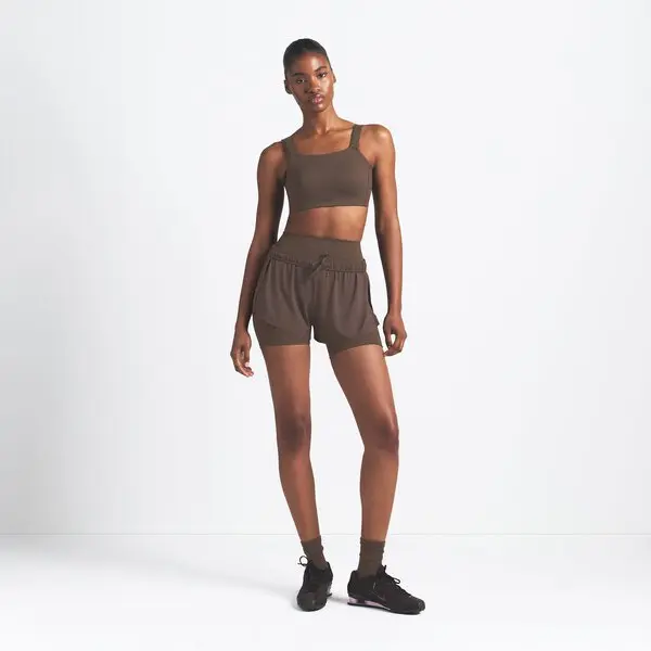 SKIMS Mini Shorts - Dark Sepia