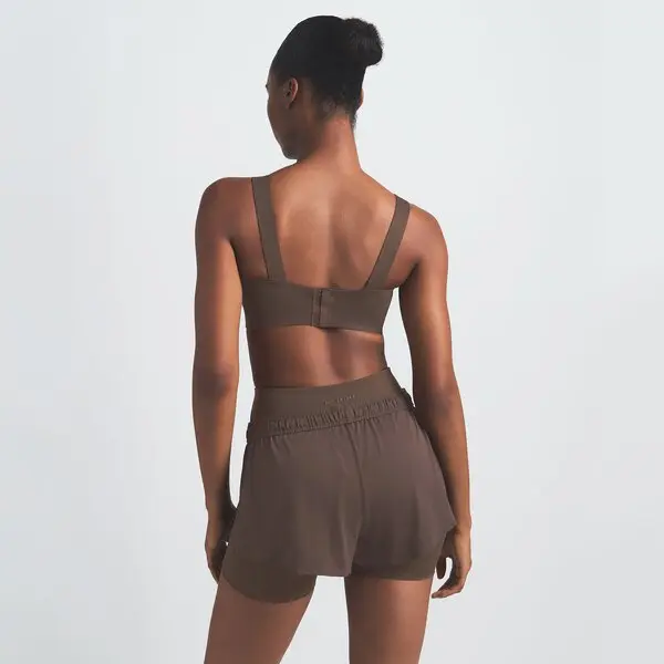 SKIMS Mini Shorts - Dark Sepia
