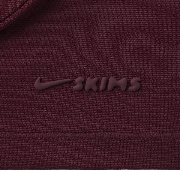 SKIMS Long Sleeve Crew Neck Top - Currant
