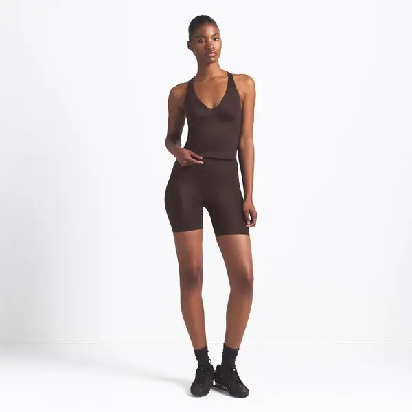 SKIMS Shine V-neck Tank Top - Phoenix