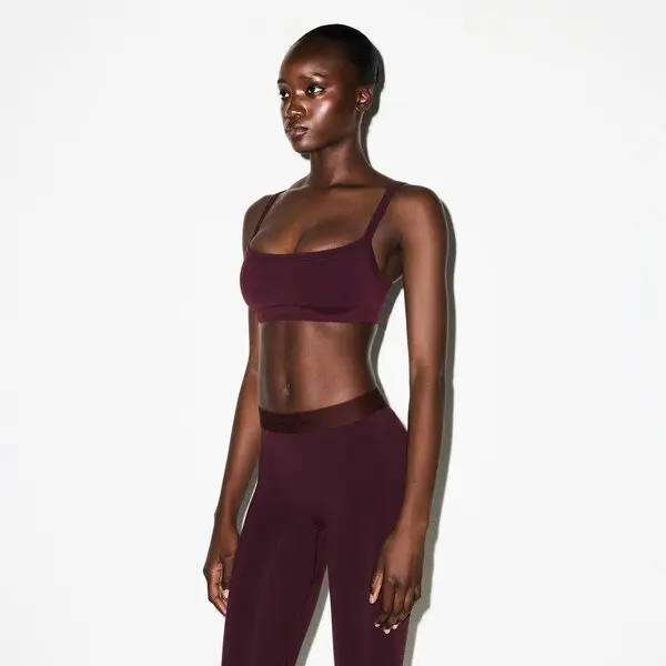 SKIMS Nike Vintage Seamless Cami Bra - Currant