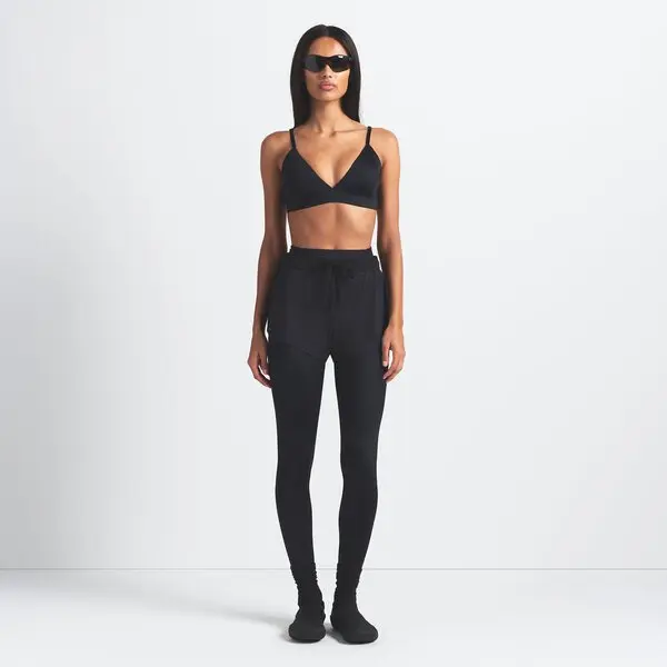 SKIMS Nike Shine Triangle Bra - Obsidian