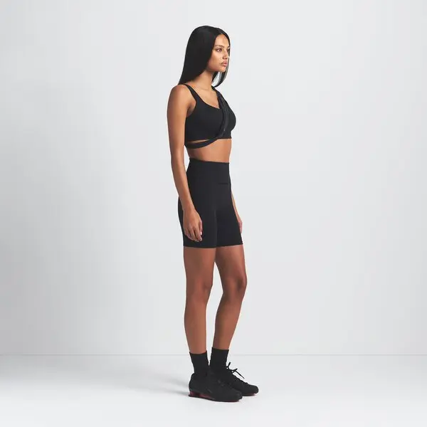 SKIMS 5" Biker Short - Obsidian