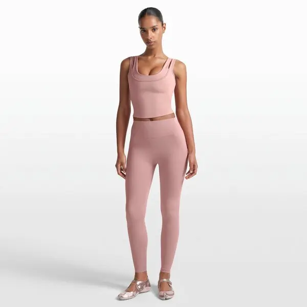 SKIMS 26" Legging | Deep Neutral | | Nike Matte - Himalayan