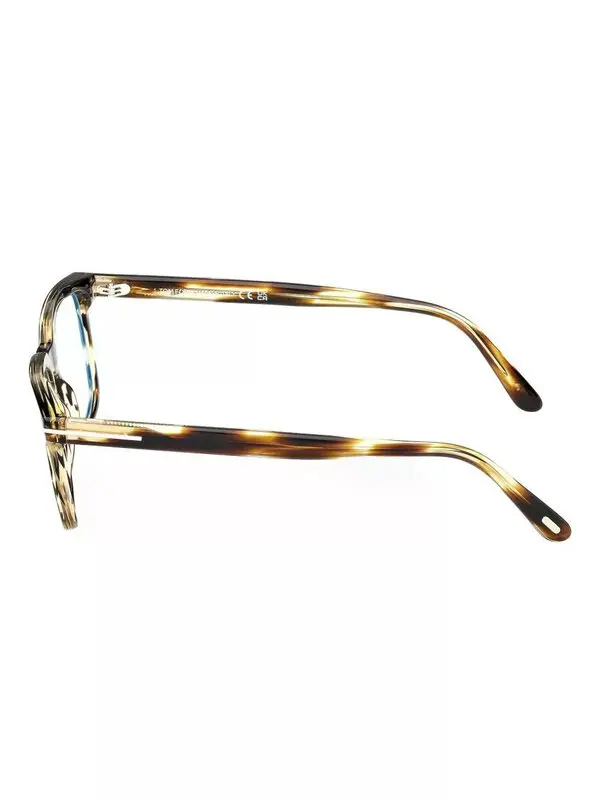 TOM FORD Eyeglasses Square Frame - Brown