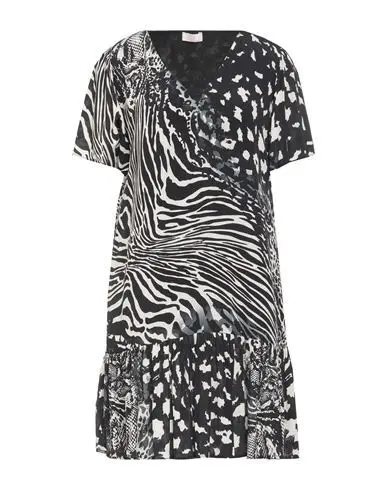 Liu Jo Zebra-print Flared Mini Dress