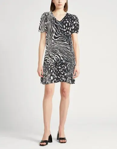 Liu Jo Zebra-print Flared Mini Dress