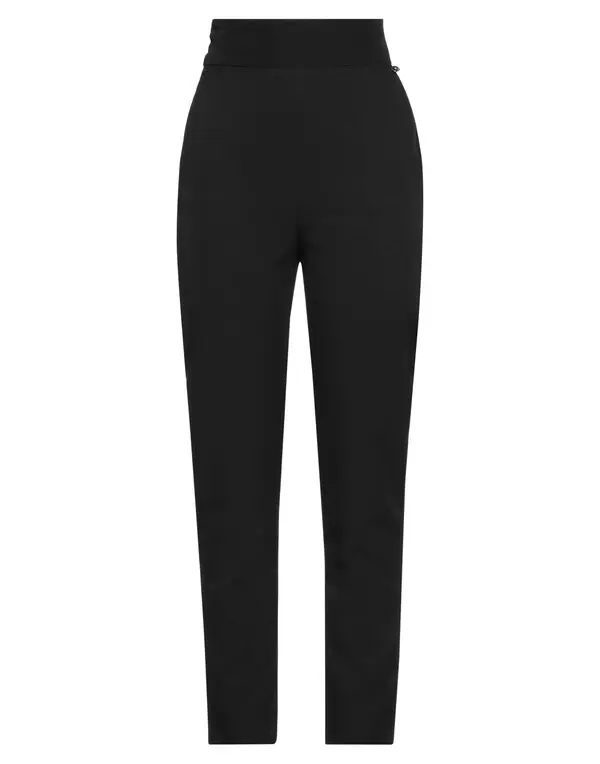 Liu Jo Tapered High Waisted Pants - Black