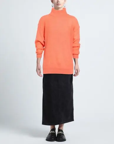 FILIPPO DE LAURENTIIS Mohair Wool Blend Turtleneck Sweater