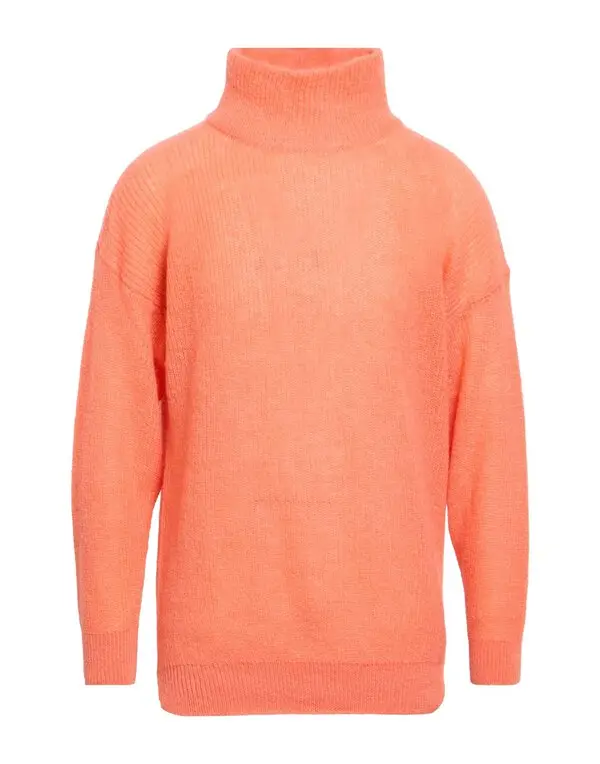 FILIPPO DE LAURENTIIS Mohair Wool Blend Turtleneck Sweater