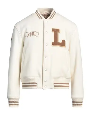 LARDINI Varsity Jacket - White