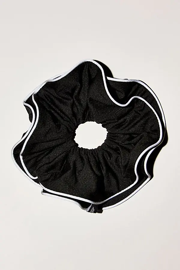 Free People Spotlight Super Reflective Scrunchie - Black