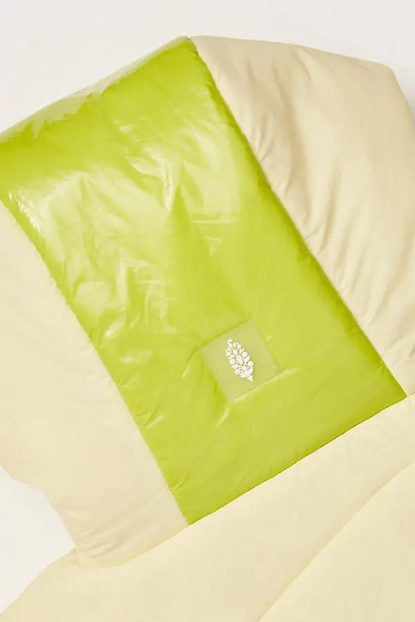 Free People Denver Quilted Dickey - Honeydew