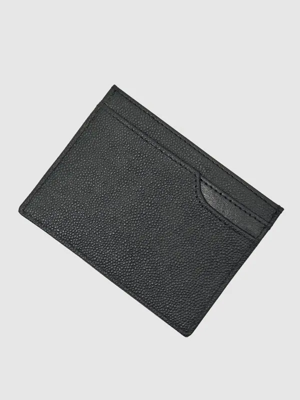 REISS Hugo Micro-grain Leather Card Holder