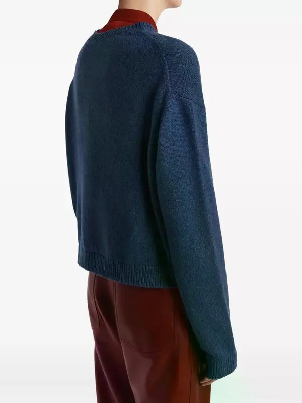 Khaite Cashmere Crew Neck Sweater