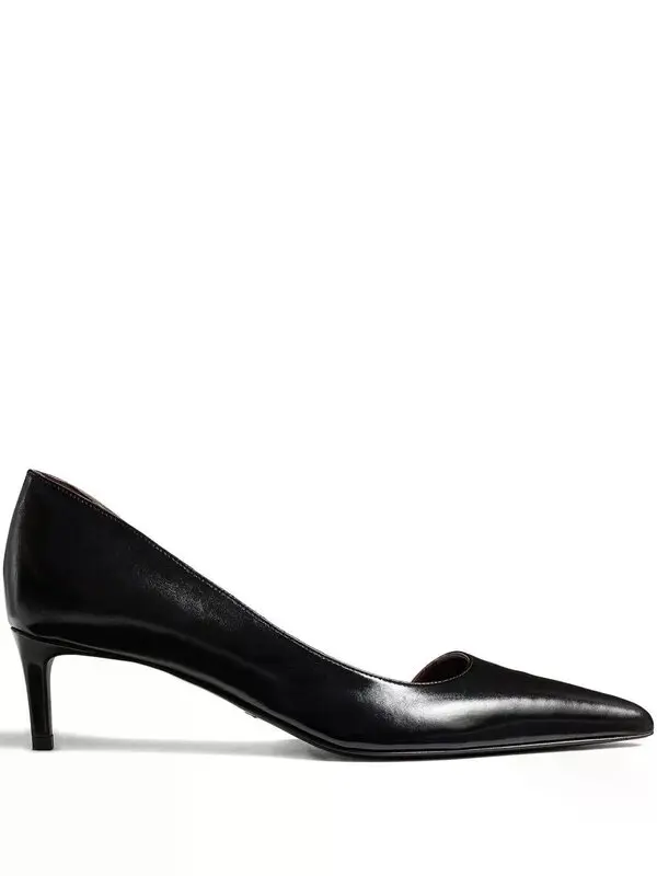 Khaite 45mm Jett D'orsay Heeled Pumps - Black