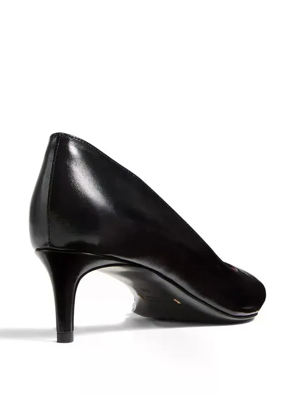 Khaite 45mm Jett D'orsay Heeled Pumps - Black