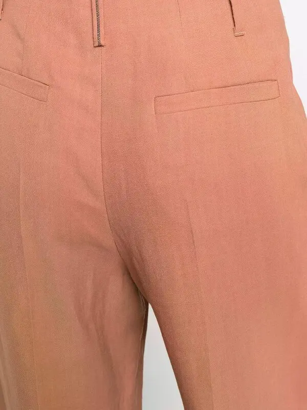 Brunello Cucinelli Chain-trim Wide-leg Trousers