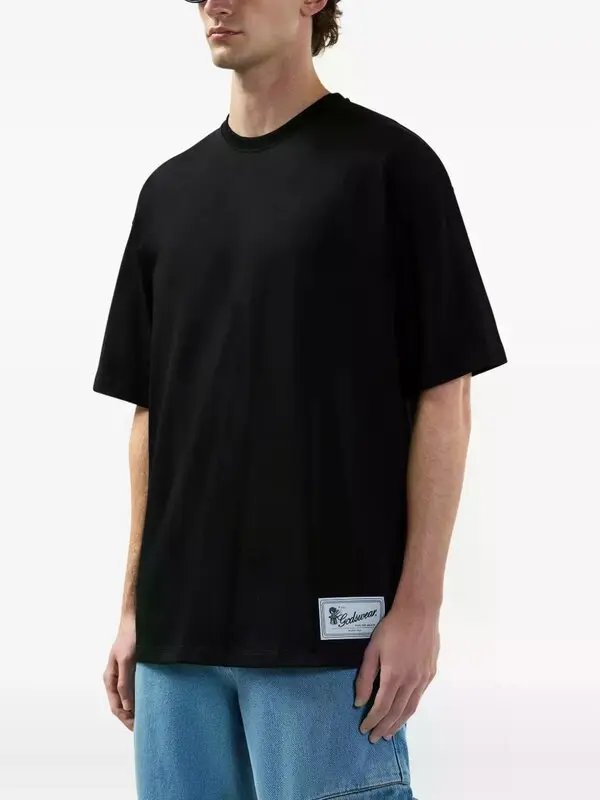 Gcds Graphic-printed T-shirt - Black
