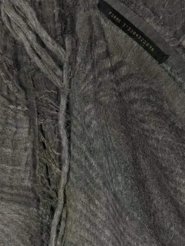 FORME D'EXPRESSION Fiamma Distressed Scarf