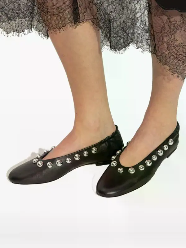 IRO PARIS Studded Ballerina Flats