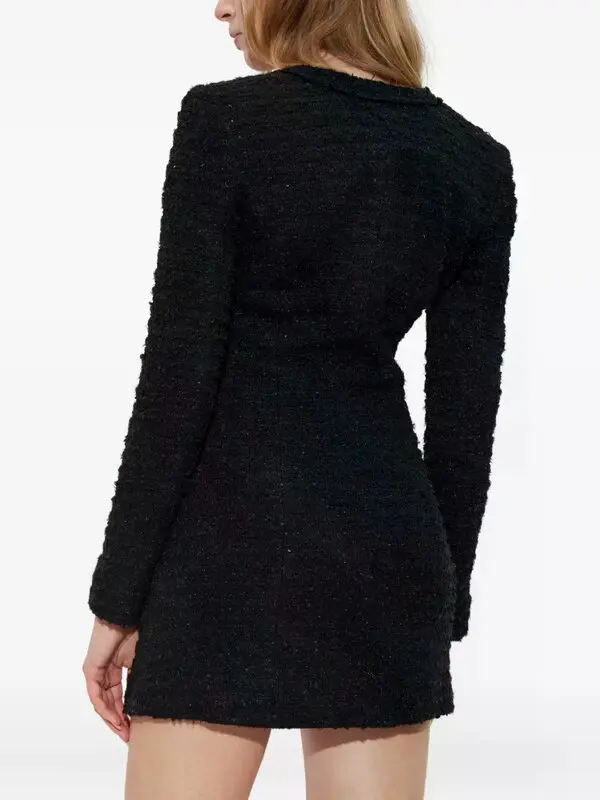 MISBHV Button-up Tweed Dress