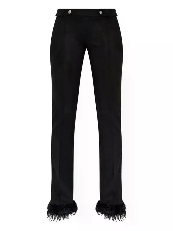 MISBHV Feather-trimmed Trousers