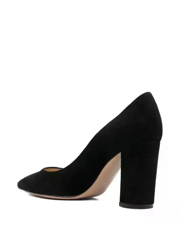 GIANVITO ROSSI 85mm Piper Pointed Pumps - Black