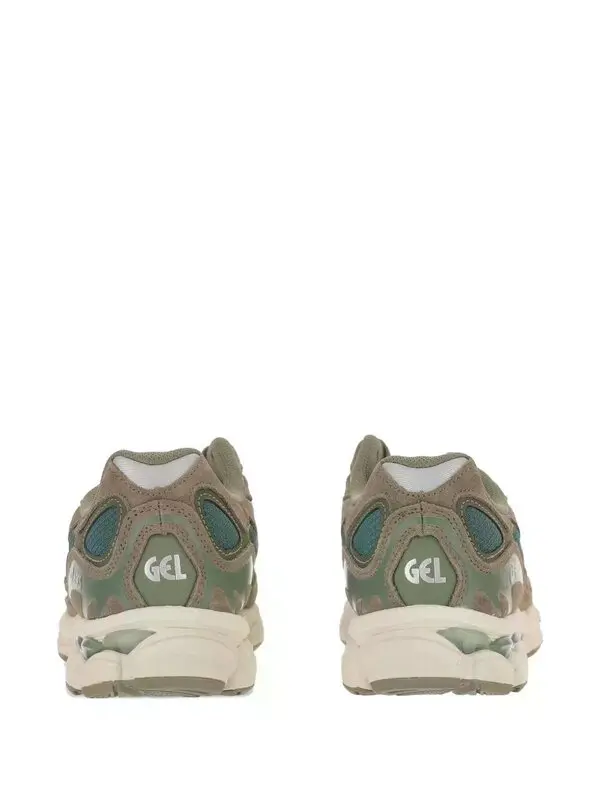 Asics Panelled Gel-sole Sneakers - Green