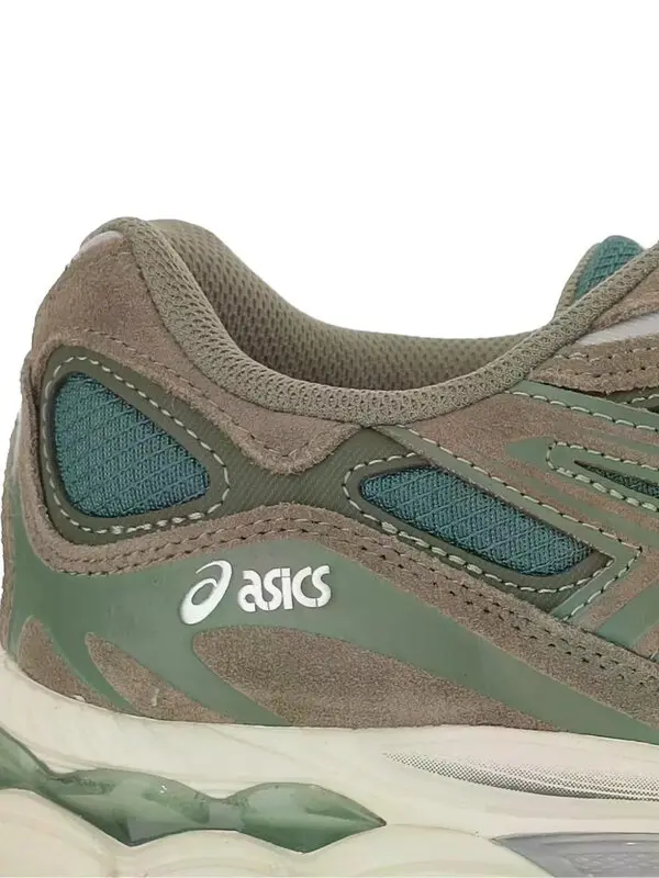 Asics Panelled Gel-sole Sneakers - Green
