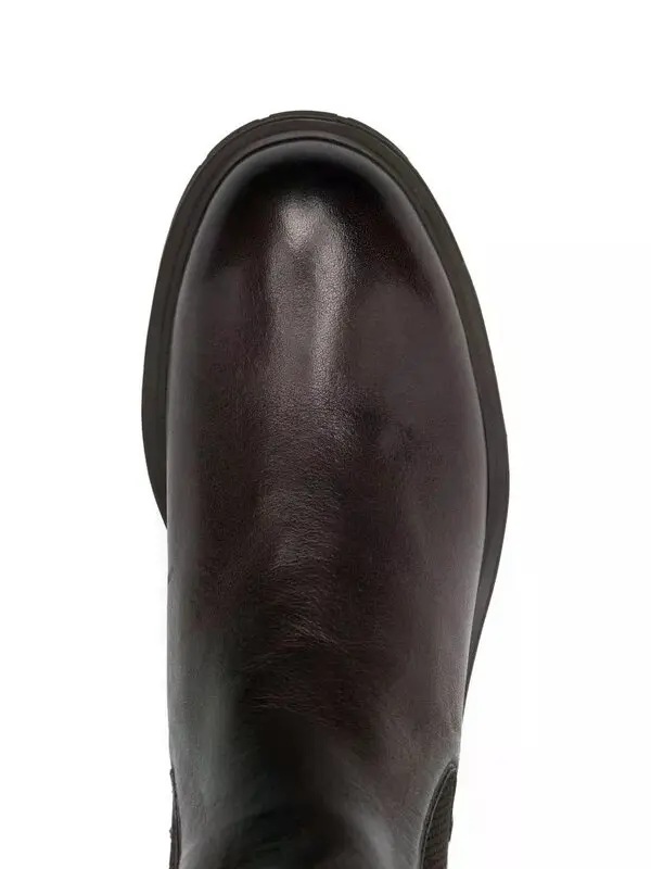 STURLINI FIRENZE Elasticated-panel Leather Boots