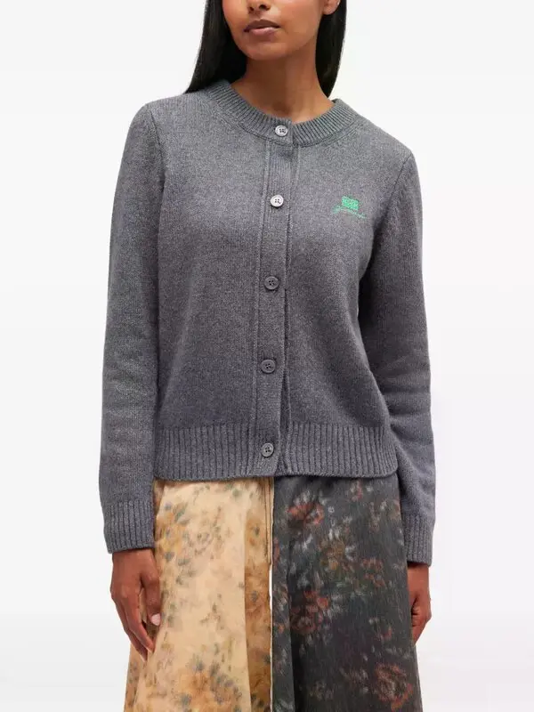 GANNI Round-neck Cardigan