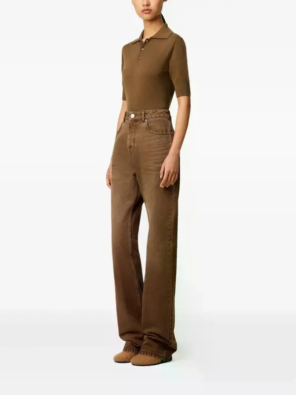 AMI Paris Cotton Large-fit Jeans