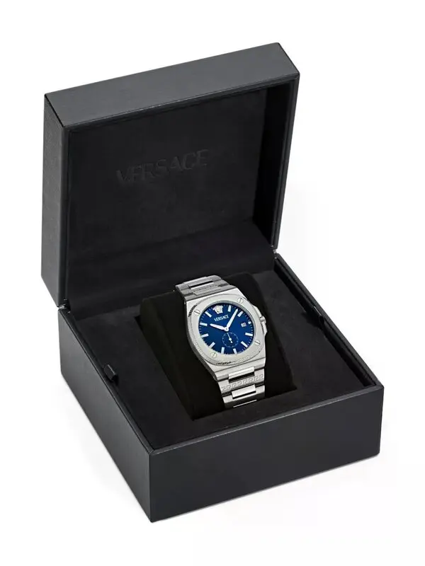 Versace Tolomeo 40mm Watch - Blue