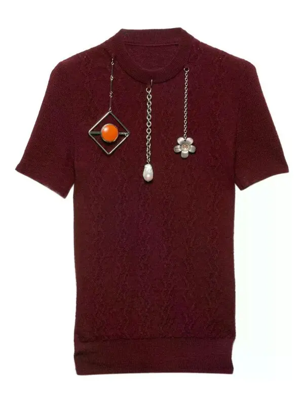 Prada Wool T-shirt - Red